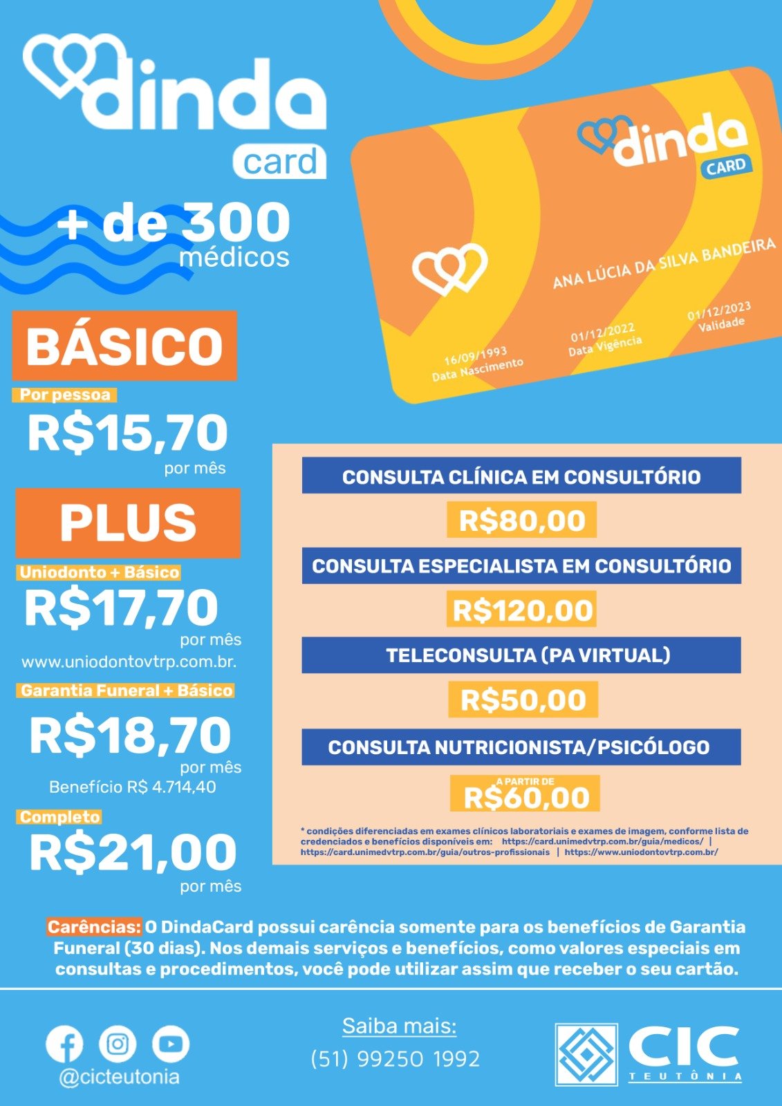 CIC Teutônia sorteará duas Alexas entre os usuários do Dinda Card - CIC Teutônia